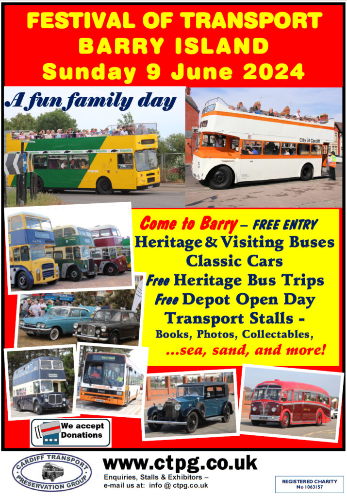 Welcome Aboard - Cardiff Transport Preservation Group